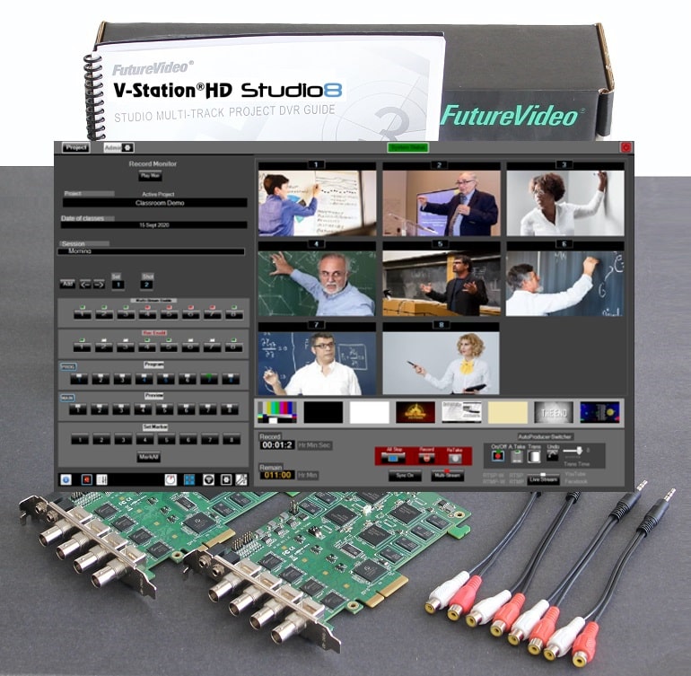 FutureVideo V-Station®HD Multi-channel Video Recording/Streaming ...